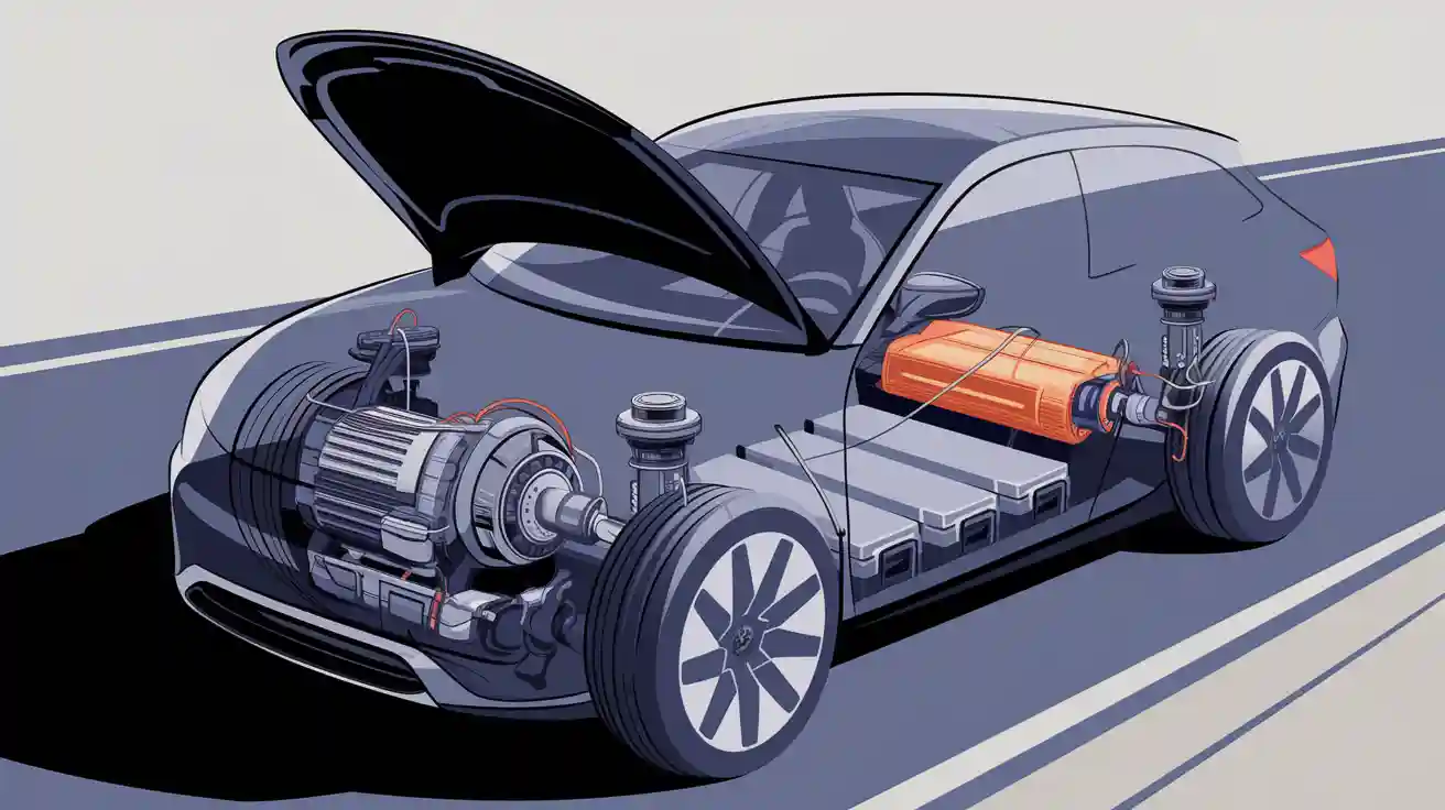 전기 자동차용 전기 모터 및 구동 시스템