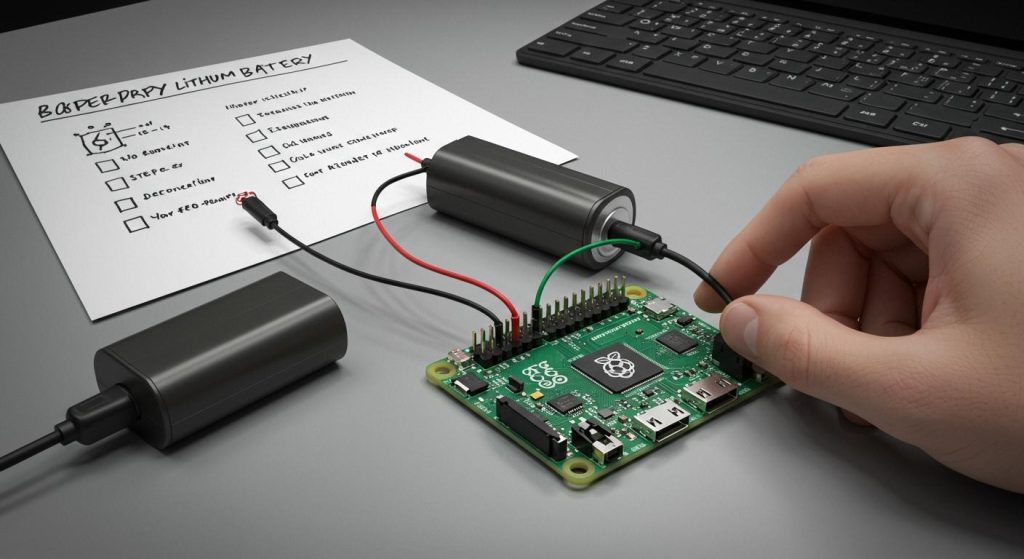 Step-by-Step Guide to Powering a Raspberry Pi with a Lithium Battery