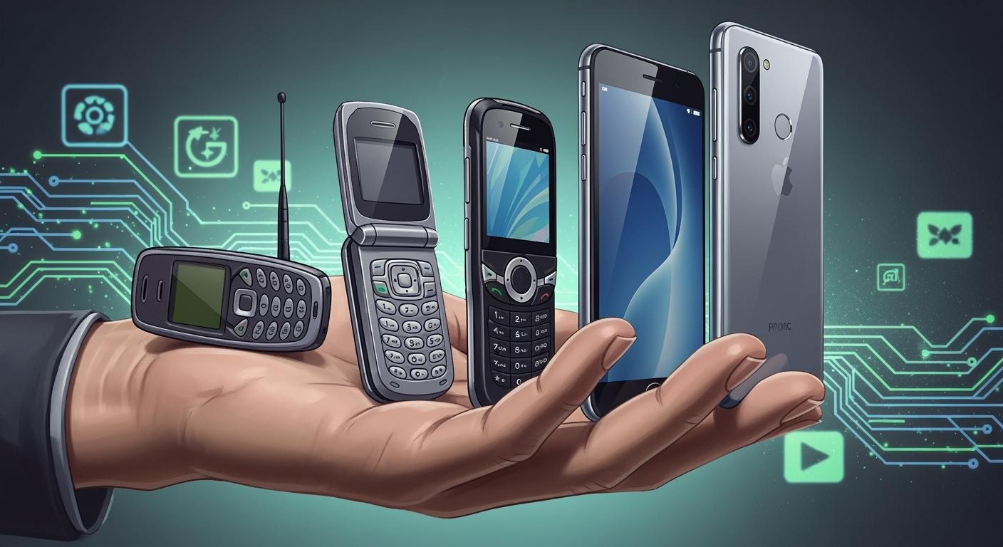 The Evolution of Smartphone Design Trends