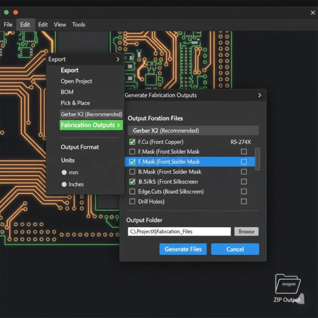 Step-by-Step Guide to Exporting Gerber Files From Any PCB Software - Wonderful PCB